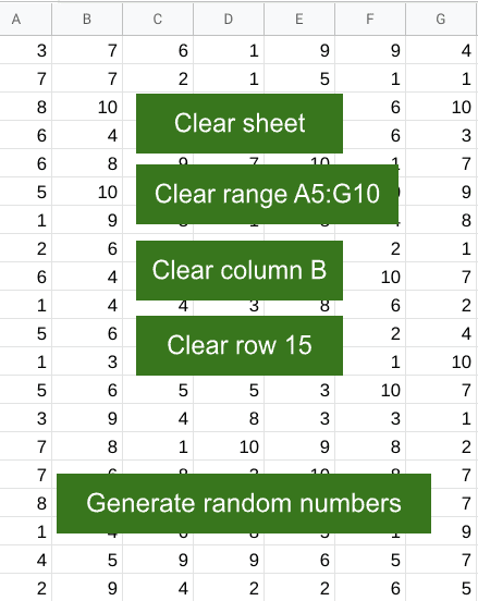 How To Make A Clear Contents Button In Google Sheets Knowsheets